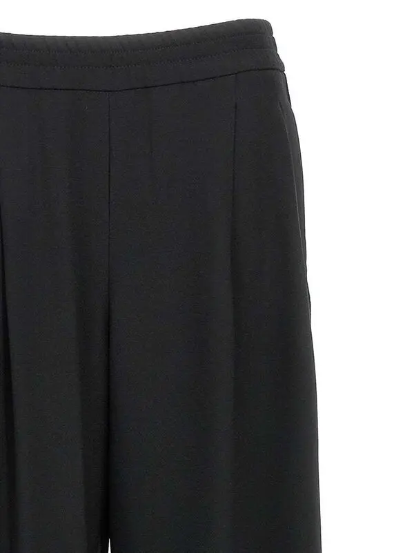 Ermanno Scervino Elastic Waist Wide-leg Trousers