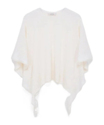 Dorothee Schumacher Draped Ruffle-sleeve Knit Top - No