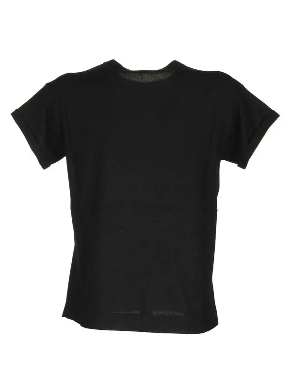 Brunello Cucinelli Short-sleeved Crewneck T-shirt - Black