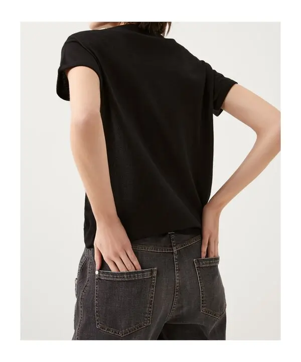 Brunello Cucinelli Short-sleeved Crewneck T-shirt - Black