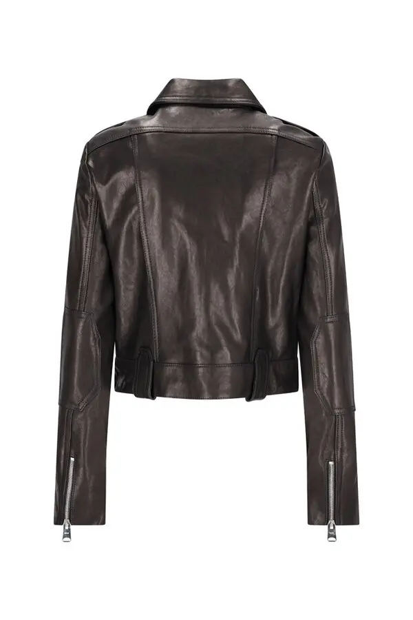 Khaite Cordelia Leather Jacket - No