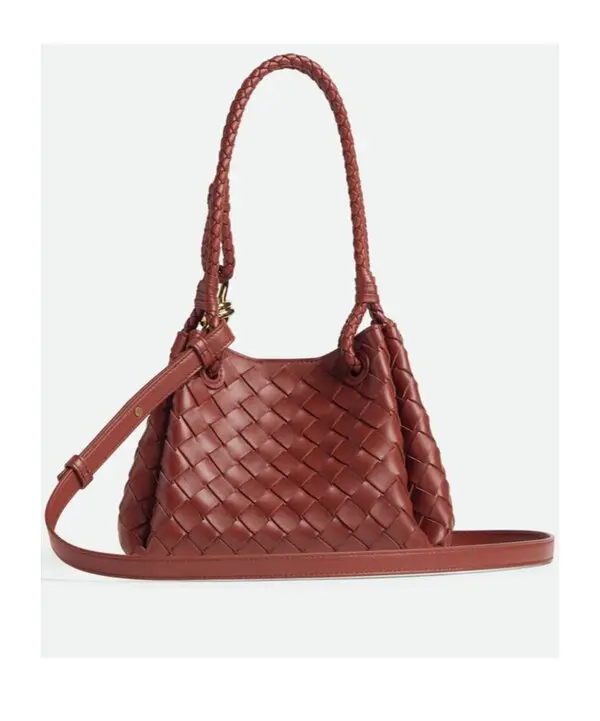 Bottega Veneta Small Parachute Bag - Brown