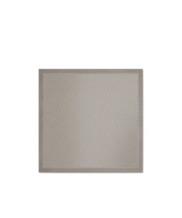 Gucci Gg Carré Scarf - Light Gray