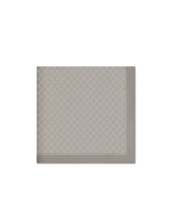 Gucci Gg Carré Scarf - Light Gray