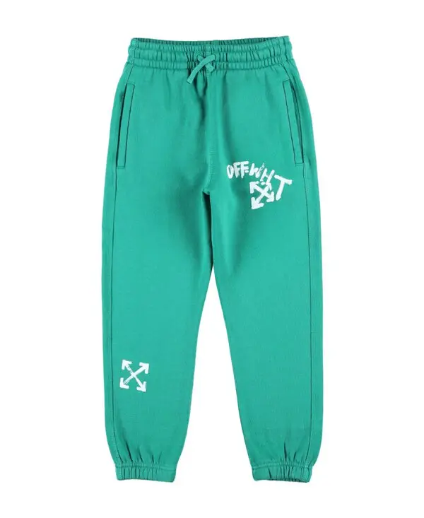 Off-White Paint Script Cotton Track Pants