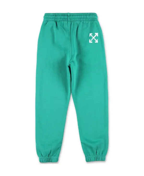 Off-White Paint Script Cotton Track Pants