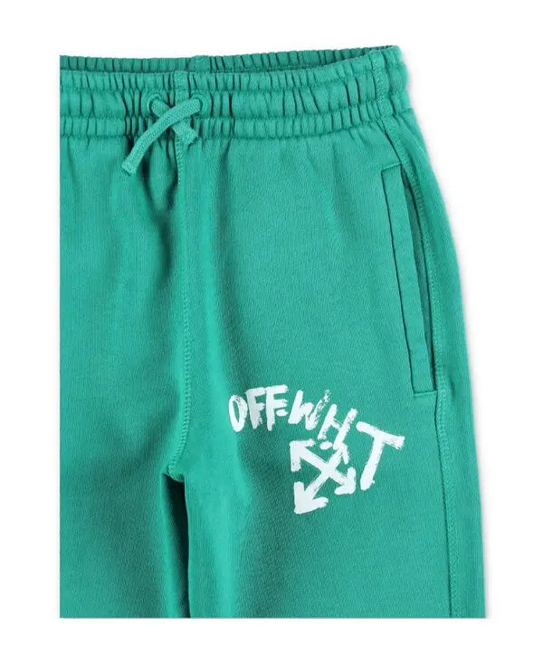 Off-White Paint Script Cotton Track Pants