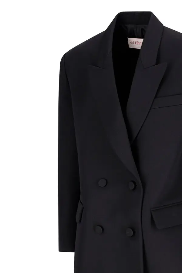 Valentino Garavani Double-breasted Long-sleeved Blazer
