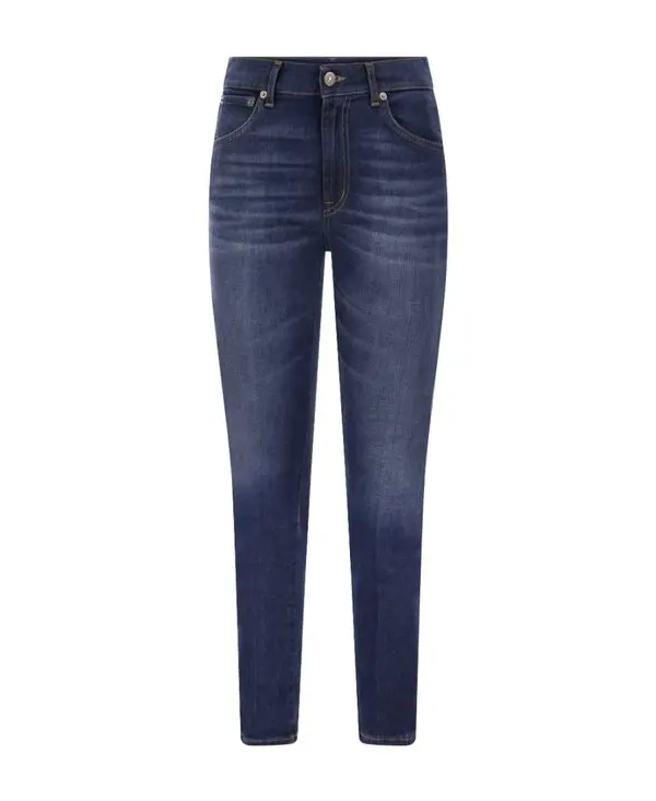 DONDUP Belt-loop Five-pocket Jeans