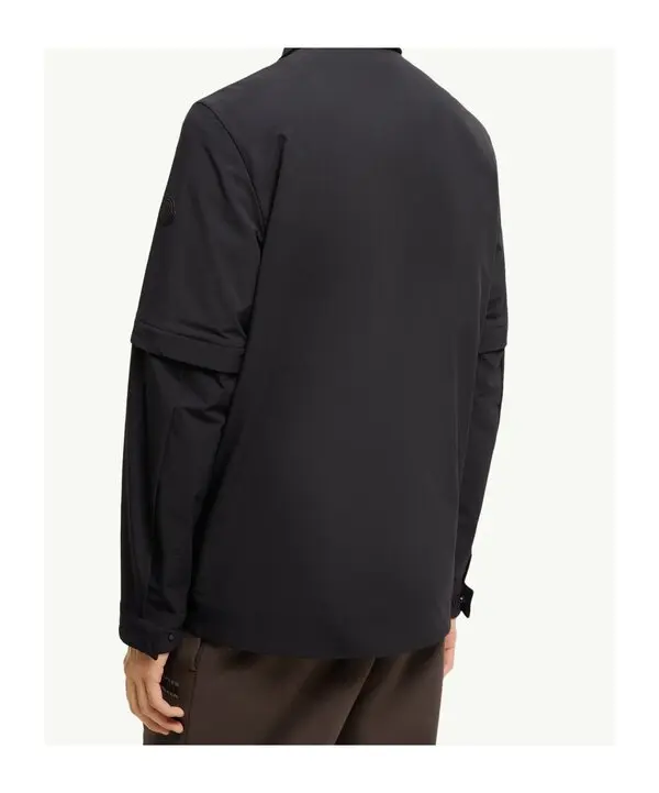 Moncler Zip-pocket Detachable-sleeve Shirt
