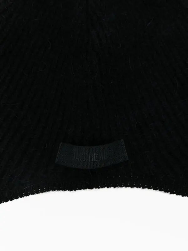 Jacquemus La Capuche Gros Grain Knitted Hat