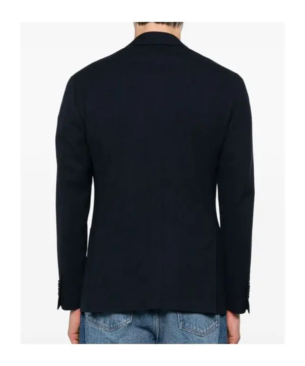 LARDINI Single-breasted Tailored Blazer - Black