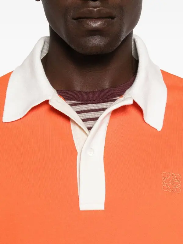 Loewe Long Sleeved Polo Shirt