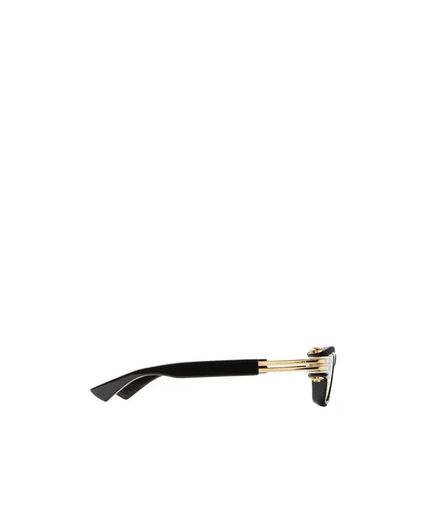 Bottega Veneta Rectangular Sunglasses - Black/gray