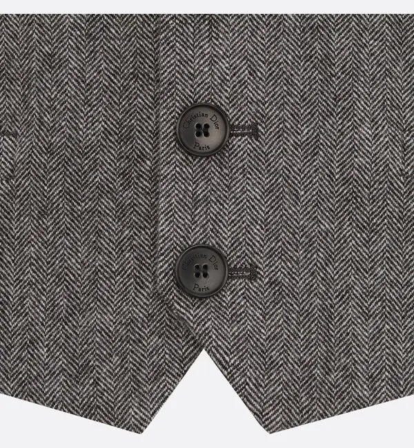 Dior Button Wool Vest