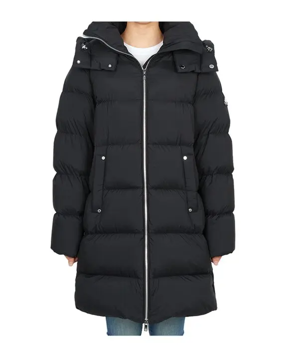 Moose Knuckles Belle Dune Long Puffer Coat