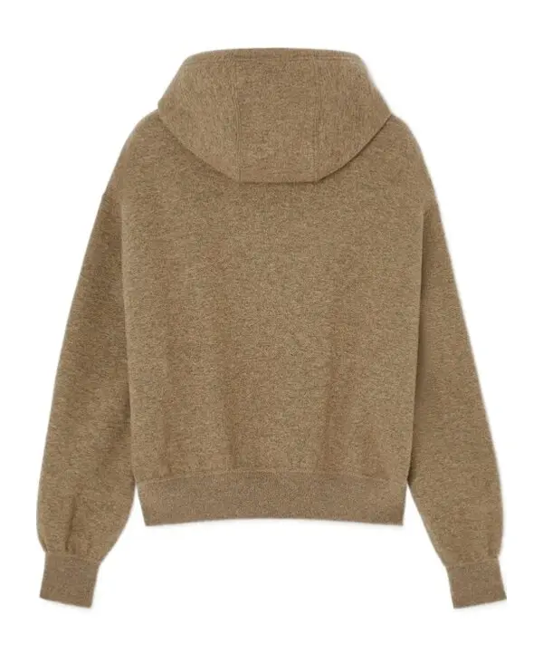 Loro Piana Drawstring Knitted Hooded Jumper