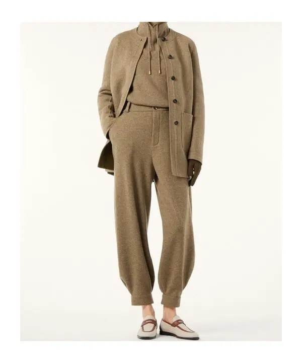 Loro Piana Drawstring Knitted Hooded Jumper