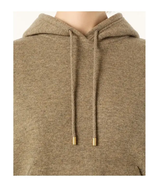 Loro Piana Drawstring Knitted Hooded Jumper
