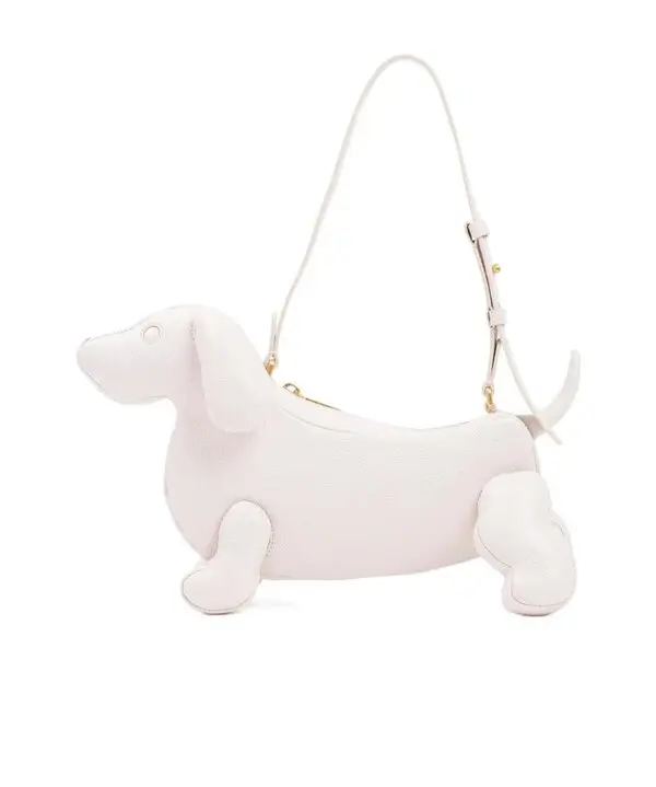 Thom Browne Hector Zipped Shoulder Bag - Light Pink