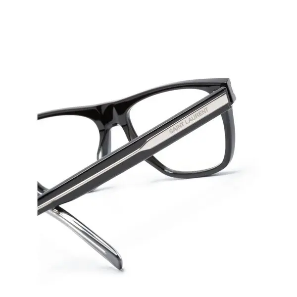 Saint Laurent Square Frame Sunglasses - White