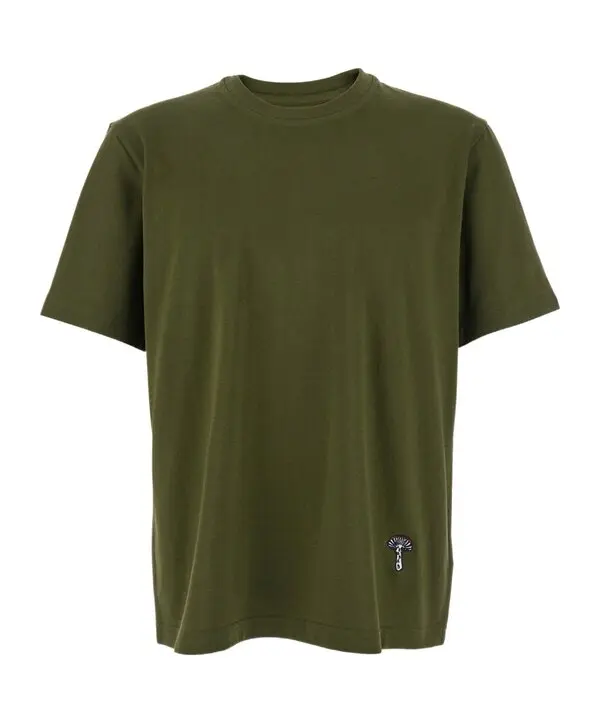 Bottega Veneta Mushroom Embroidered Crewneck T-shirt