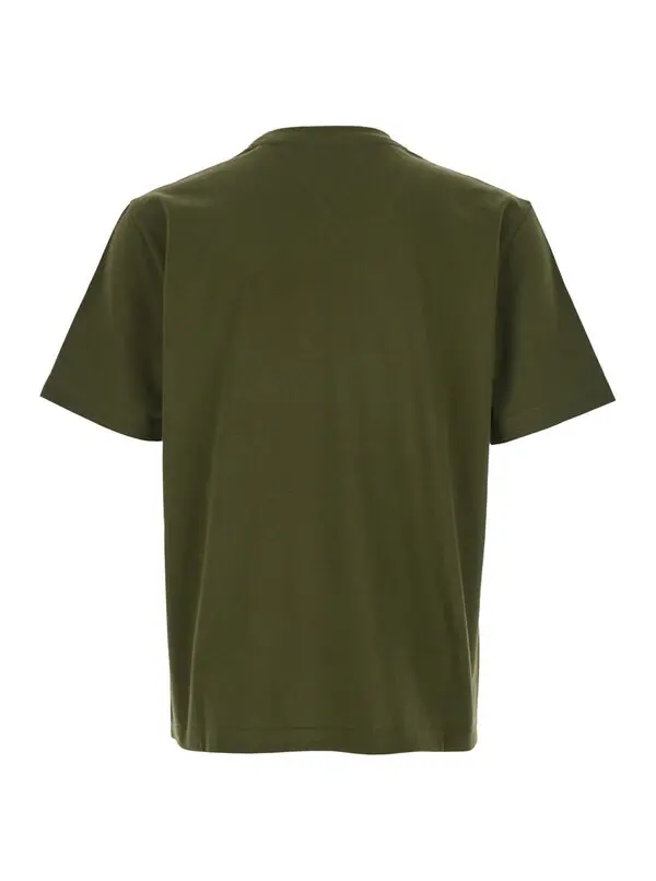 Bottega Veneta Mushroom Embroidered Crewneck T-shirt