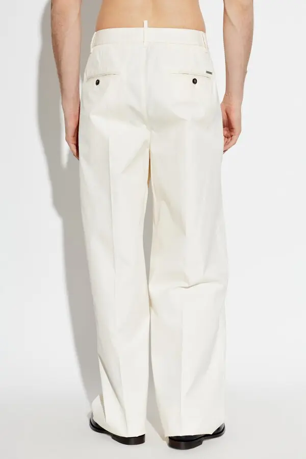 Dsquared2 Pleated Wide-leg Trousers