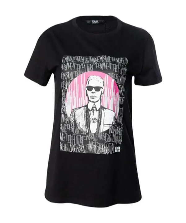 Karl Lagerfeld Graphic Logo T-shirt