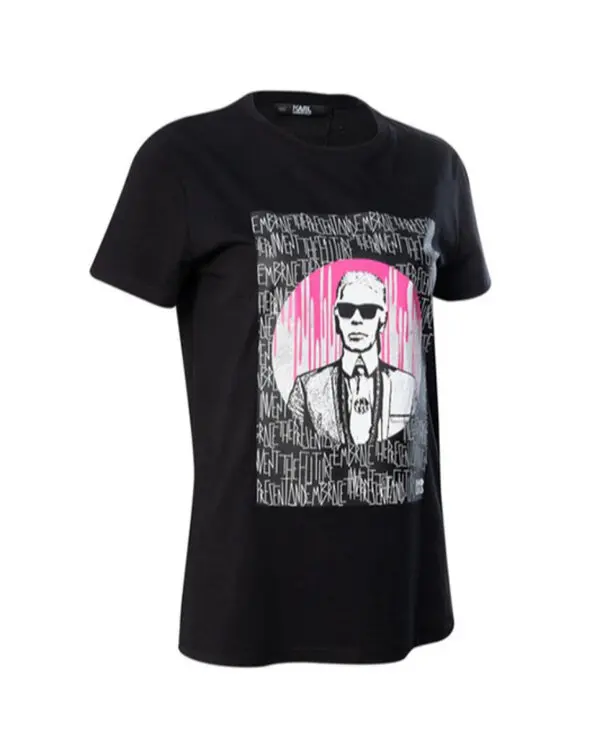 Karl Lagerfeld Graphic Logo T-shirt