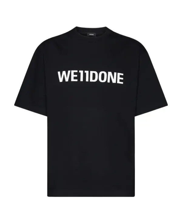 We11Done Logo-print Cotton T-shirt