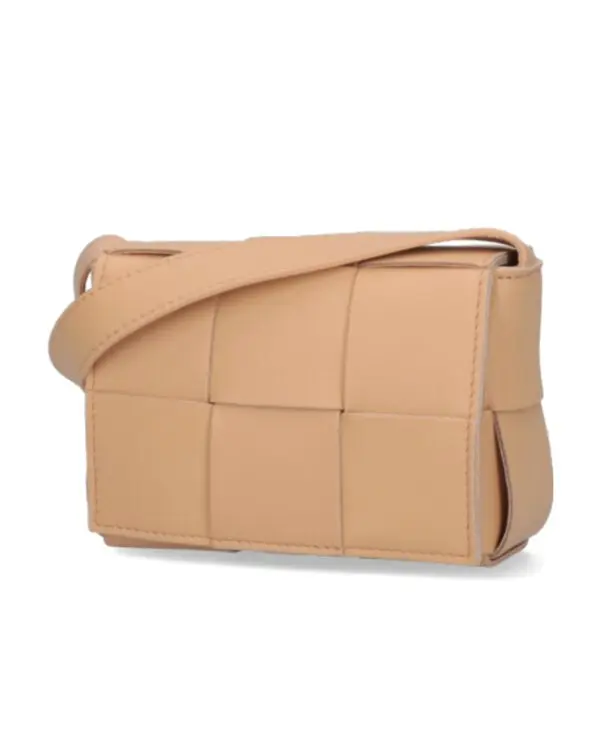Bottega Veneta Cassette Mini Bag - Nude