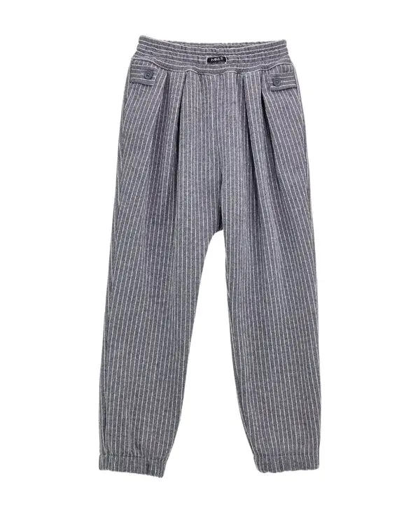 Monnalisa Striped Tailored Jogger Trousers