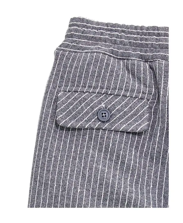 Monnalisa Striped Tailored Jogger Trousers