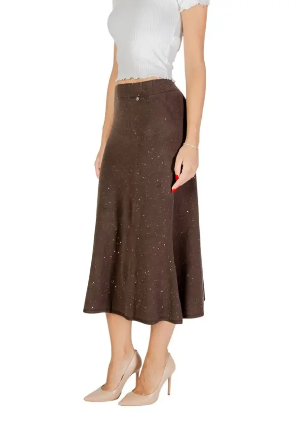 Liu Jo Embellished Midi Skirt