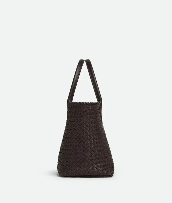 Bottega Veneta Intrecciato Leather Tote Bag - Brown