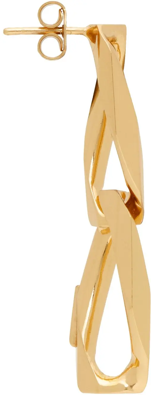 Emanuele Bicocchi Gold-tone Chain-link Earrings