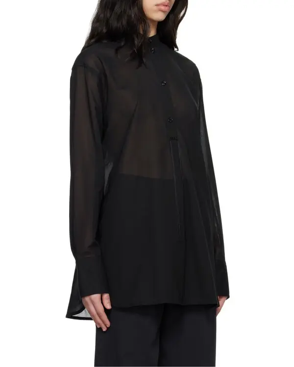TOTEME Box-pleat Detailed Collar Blouse