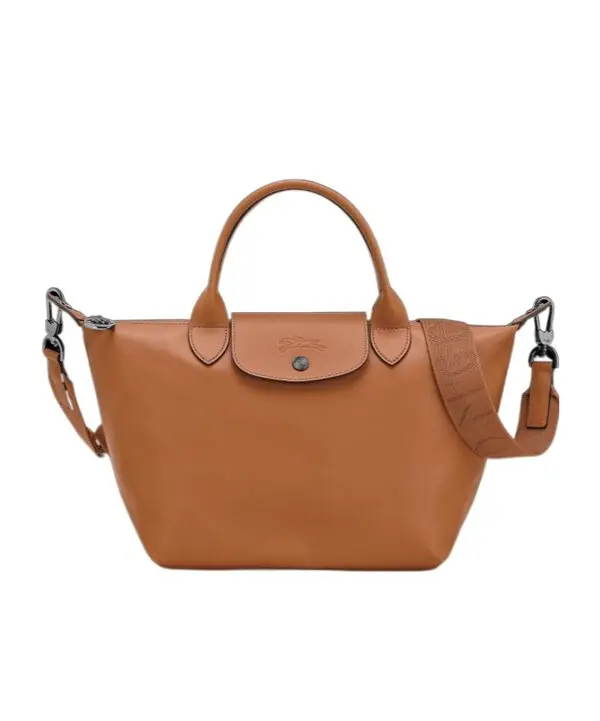 Longchamp Le Pliage Xtra Small Top Handle Bag - Cashew