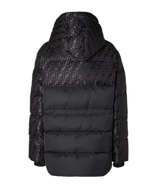 Fendi Ff Jacquard Down Jacket