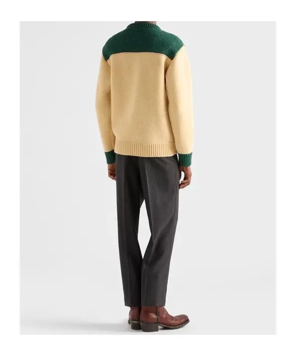 Prada Oversized Shetland Wool Sweater