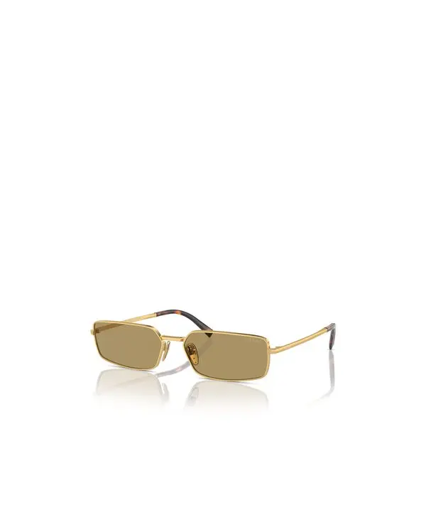 Prada Rectangular Frame Sunglasses - Green