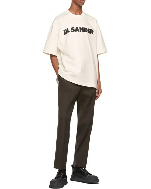 JIL SANDER Logo Print T-shirt