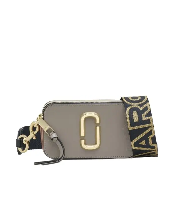 Marc Jacobs Snapshot Zipped Crossbody Bag - Cement/multi