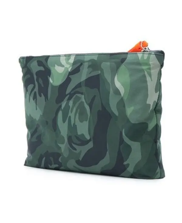 Alexander McQueen Camouflage Printed Pouch