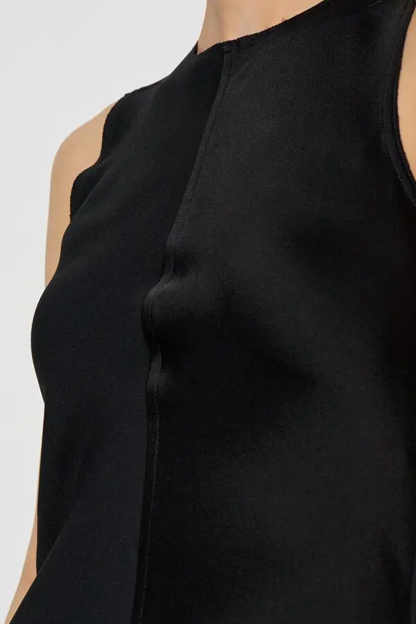 Ami Long Straight Dress
