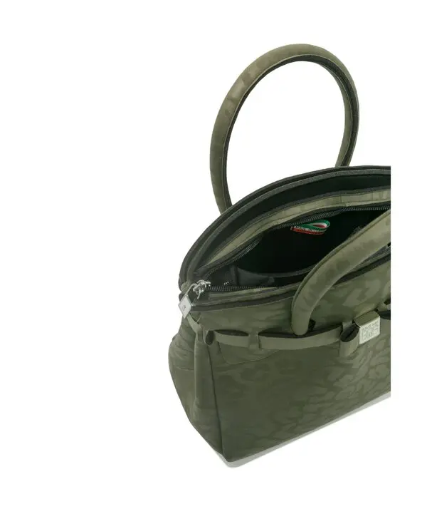 Save My Bag Bow Handbag - Leopardkaki