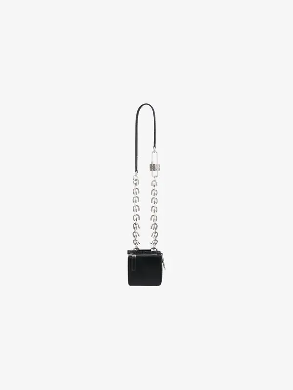 Givenchy Cube Clutch With Padlock Clasp