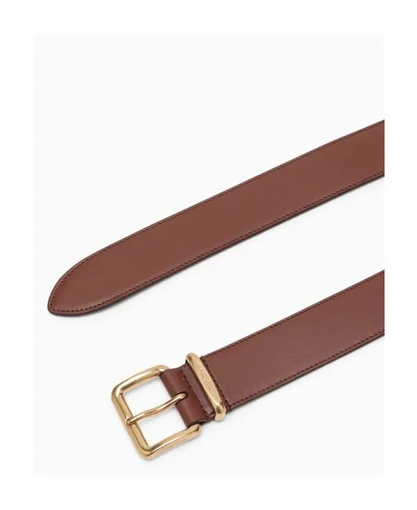 Miu Miu Logo Detailed Buckle Belt