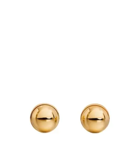 Alaïa Sphere Earrings - Gold